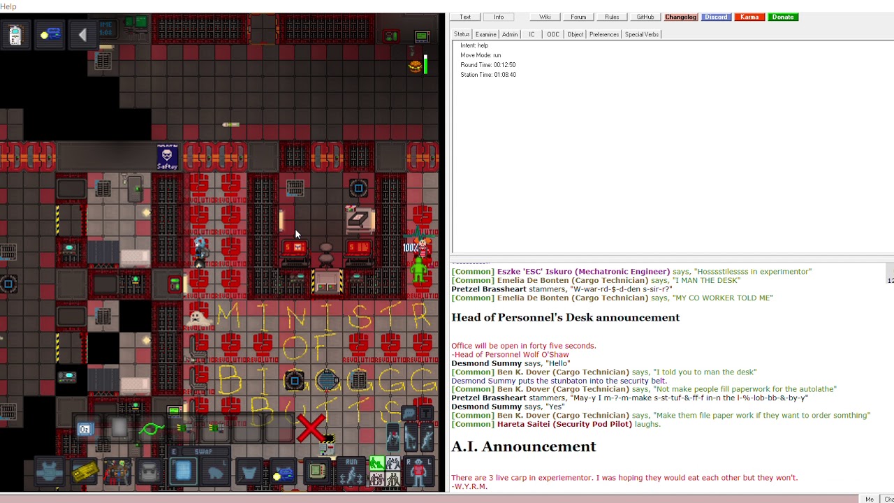 SS13: An average round of assistant - YouTube