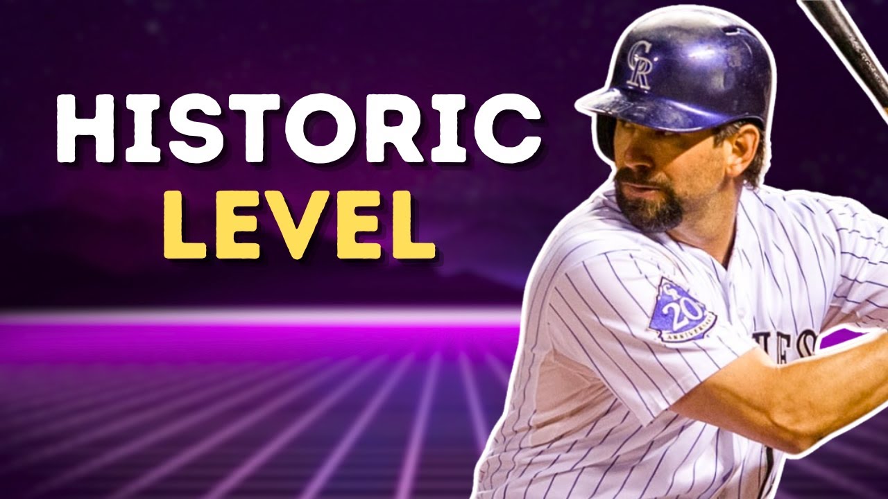 The INSANE Prime of Todd Helton - YouTube