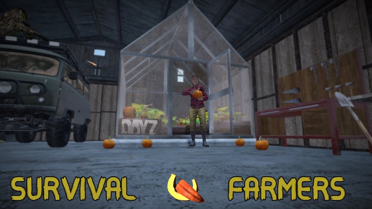 Survival by FARMING in DayZ - YouTube
