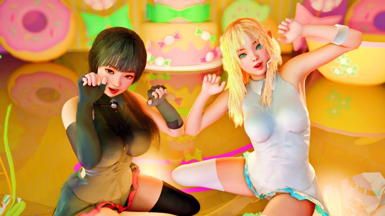 【mmd】ビバハピ【vam】 Youtube