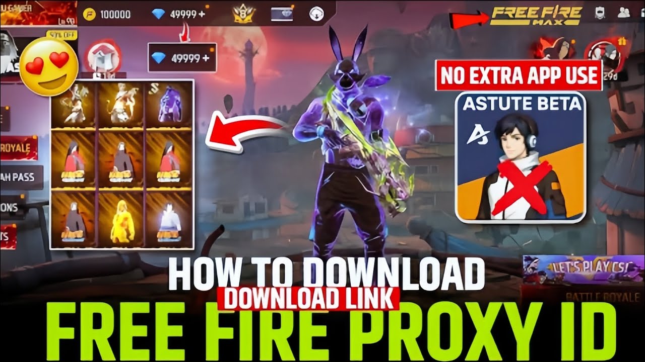 How to download proxy server After ob50 update / new trick to download / VIP proxy server # ...