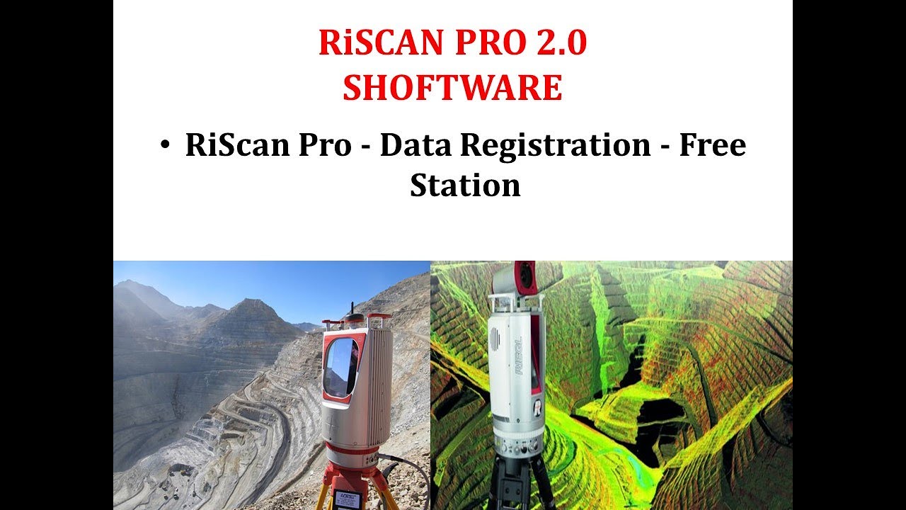 RiScan Pro Data Registration Free Station - YouTube