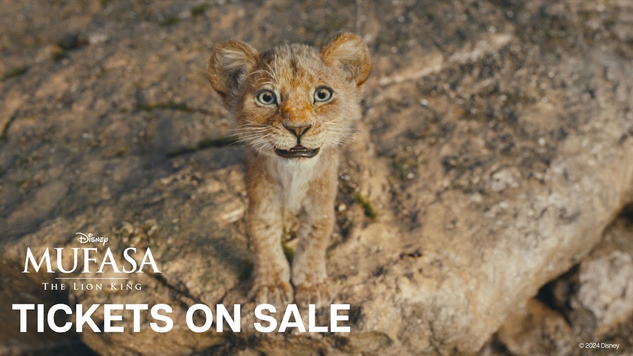 Mufasa : The Lion King | Tickets On Sale | Only In Theaters December 20 - YouTube