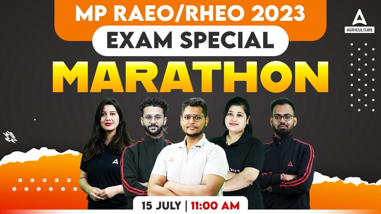 MP RAEO Marathon Class | MP RAEO Exam Preparation | MP RAEO Classes ...