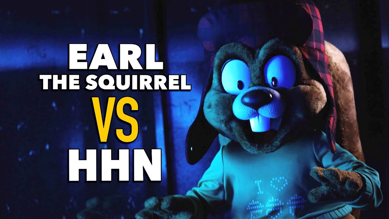 Earl The Squirrel Vs. Halloween Horror Nights | Universal Orlando - YouTube