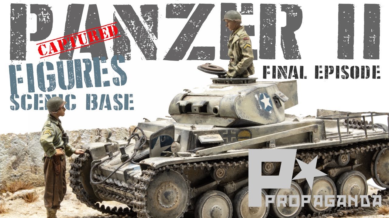 DAK Panzer II, Figure Painting & Groundwork, EP 5. - YouTube