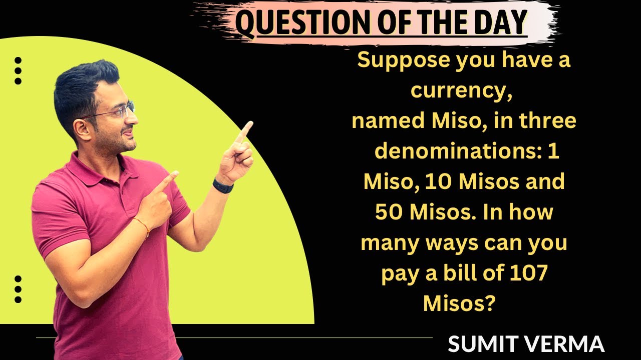 Question of the Day | 20 Feb 2023 | Maths by Sumit Sir - YouTube