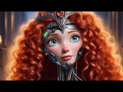 Disney Princesses as Robots pt.2 - YouTube