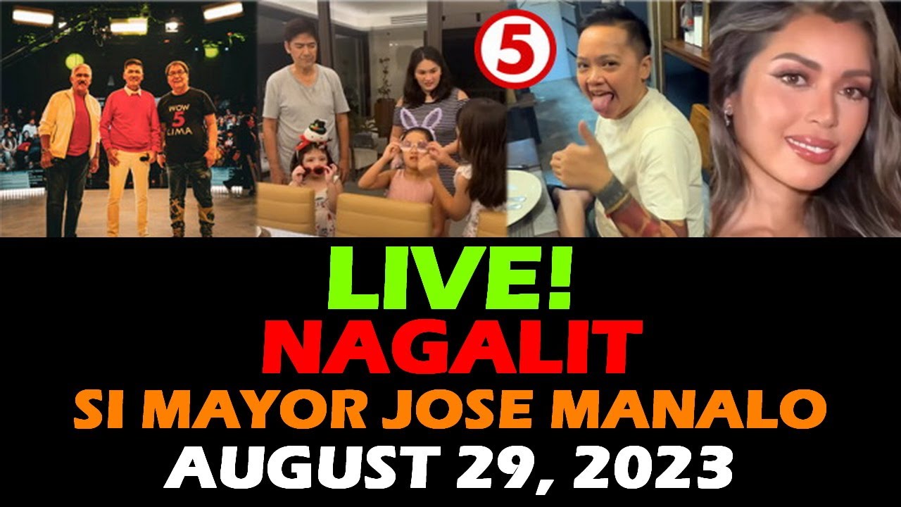EAT BULAGA! TV 5 LIVE STREAMING August 29 2023 MAYOR JOSE MANALO TITO ...