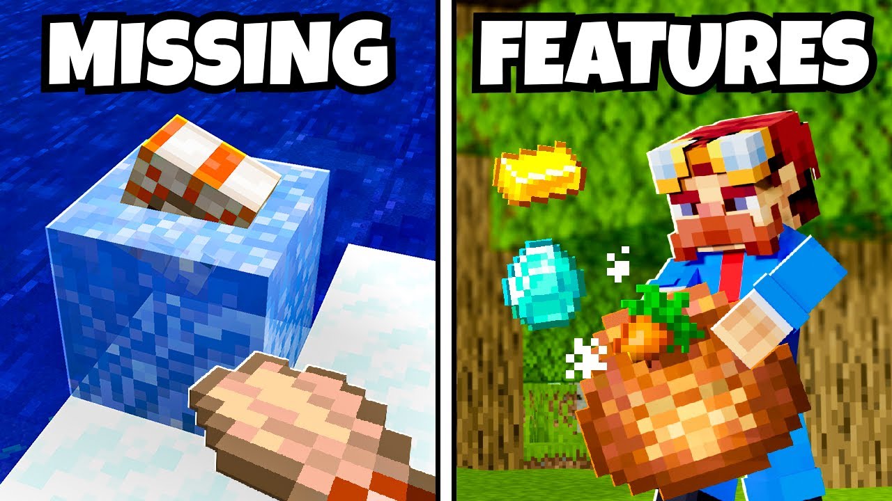 I Added Forgotten Features To Minecraft - YouTube