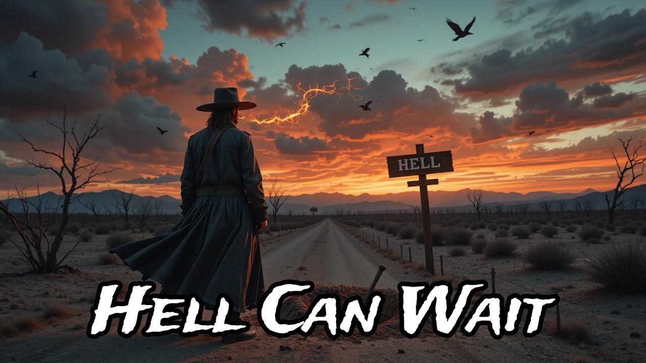 Hell Can Wait.. Haunting Dark Country ballad #outlawcountry #cowboys #darkmusic - YouTube