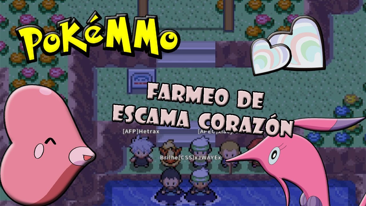PokéMMO | GUÍA de FARMEO de ESCAMA CORAZÓN - YouTube
