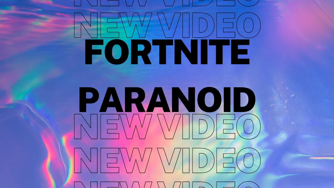 Fortnite Paranoid Horror Map! Survival Horror & Creepy Gameplay! - YouTube