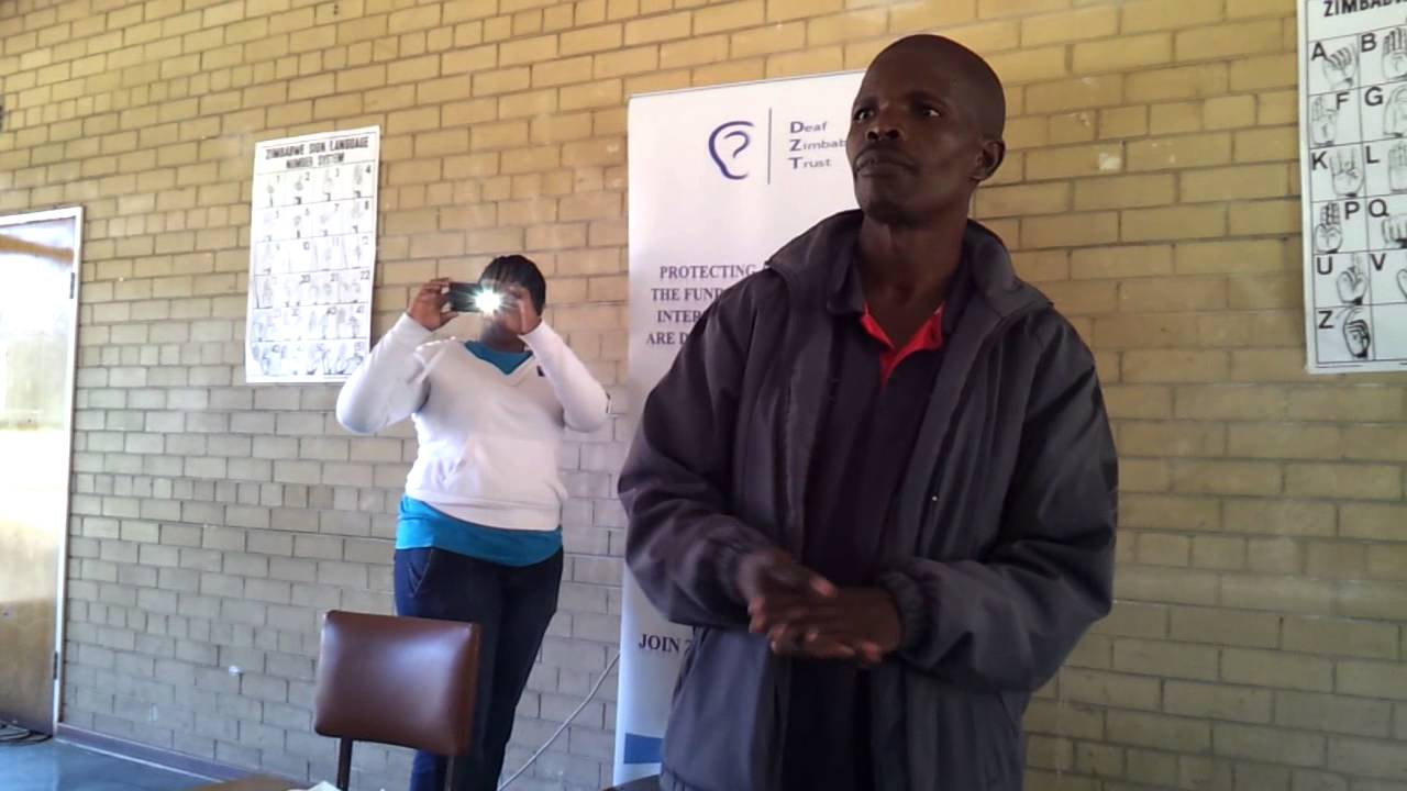 Zimbabwean Sign Language Lesson 4 Mr Gomo - YouTube