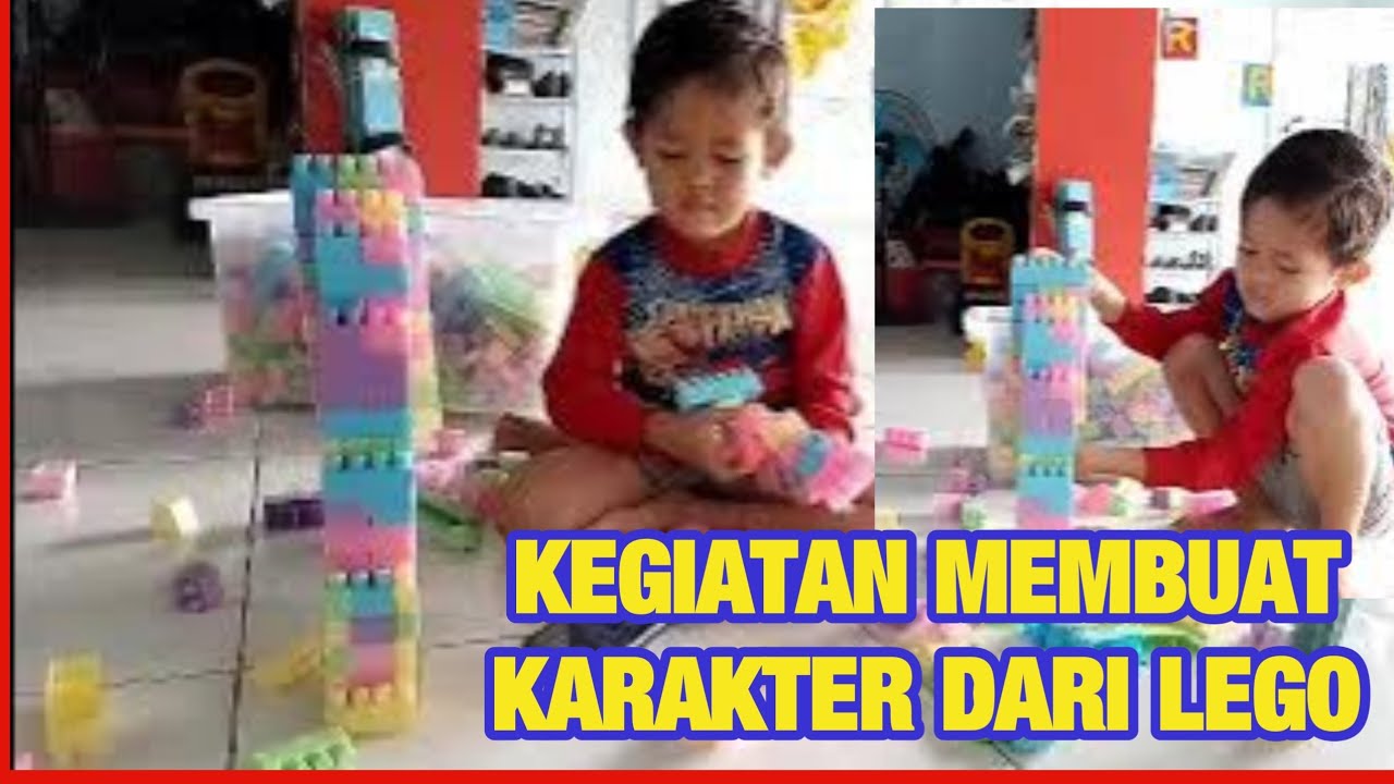 KOMPILASI KEGIATAN MEMBUAT KARAKTER DENGAN LEGO - YouTube