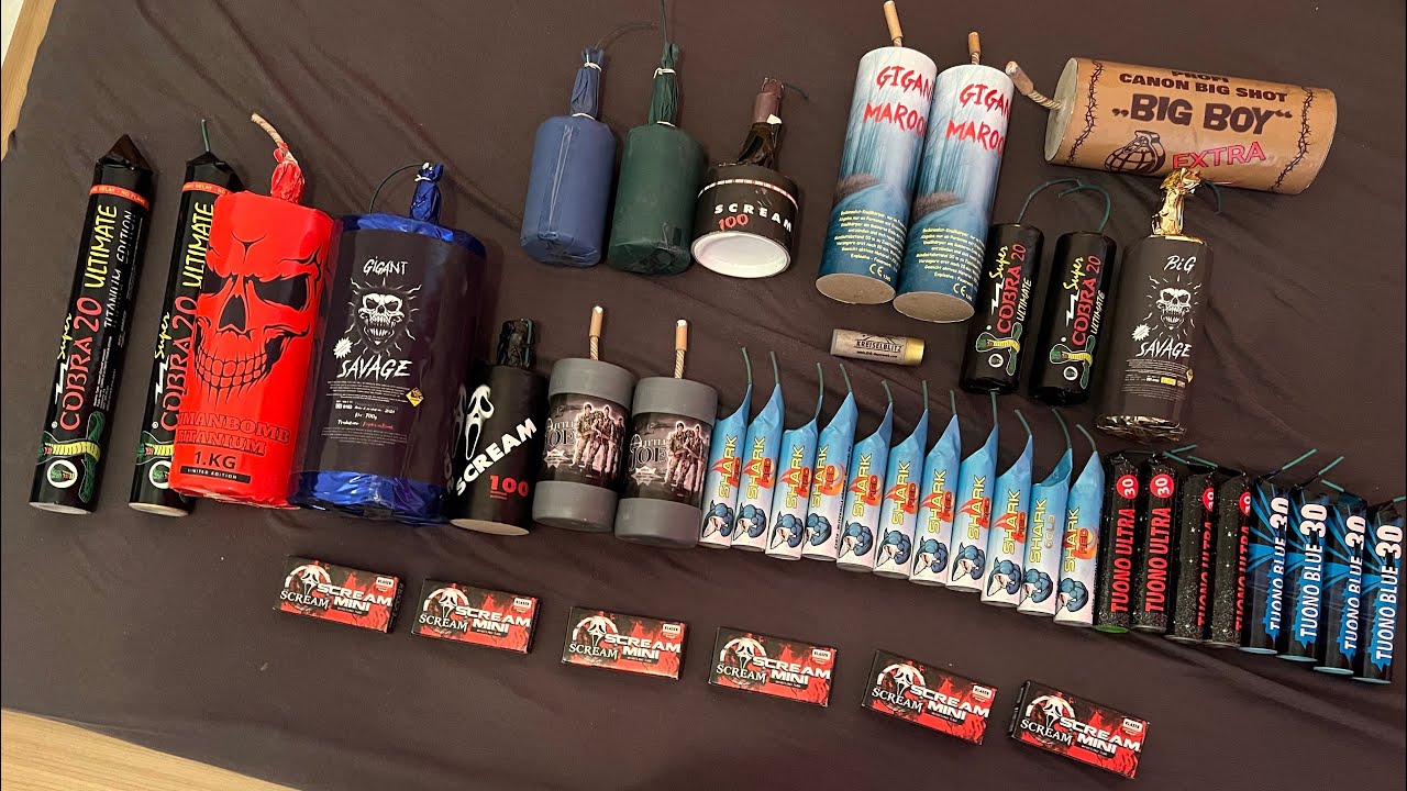 Colectie petarde 2024-2025 petarde mari 🧨💥💥 - YouTube