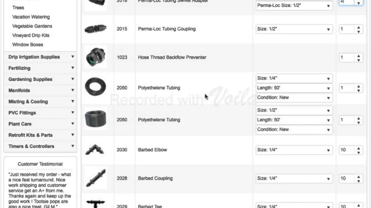 How to Create a Custom Drip Irrigation Kit - YouTube
