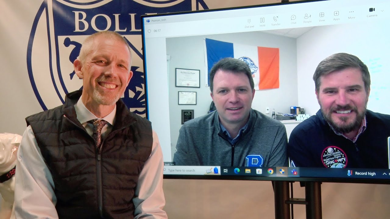 Tyler Hodges with Middle School Science Teachers Jon Ezzell and Josh ...