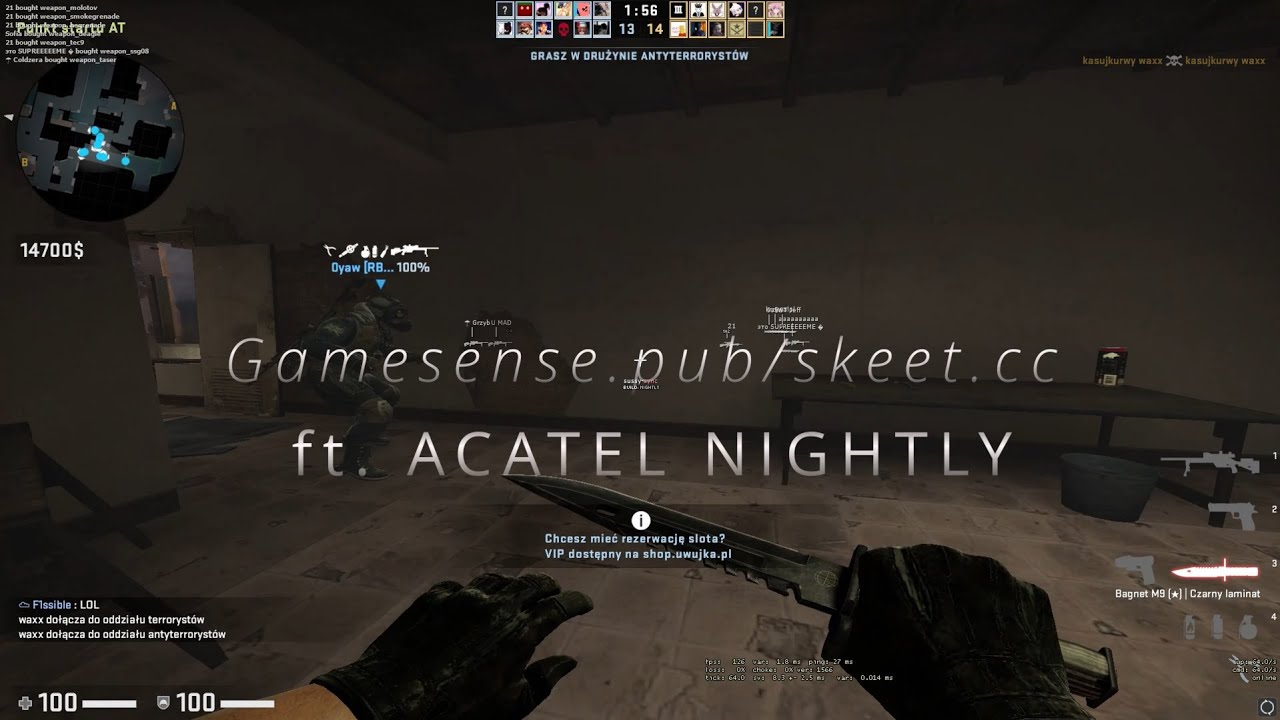 back ft. gamesense.pub/skeet.cc ACATEL Nightly - YouTube