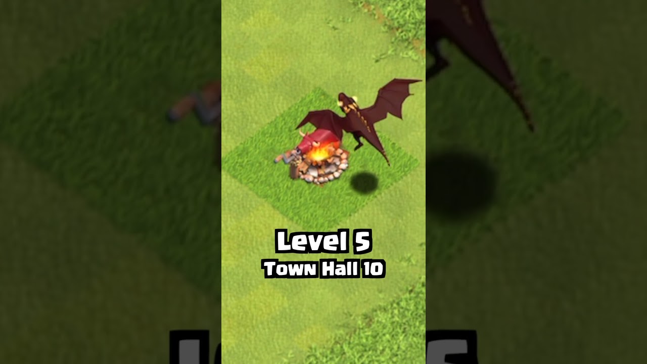 Clash Of Clans Dragon Level 1