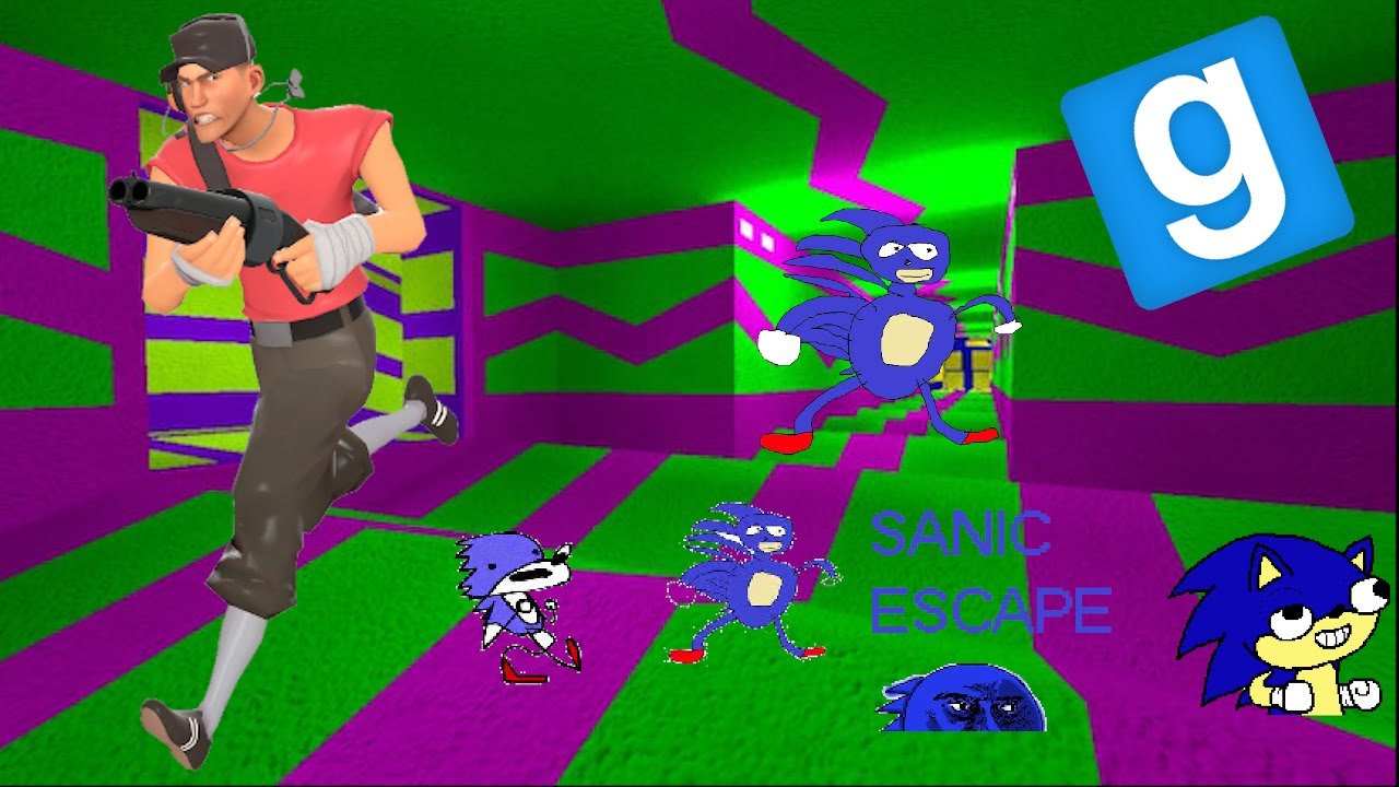 THIS IS IMPOSSIBLE!!! || Gmod Sanic Escape RJLM Productions - YouTube