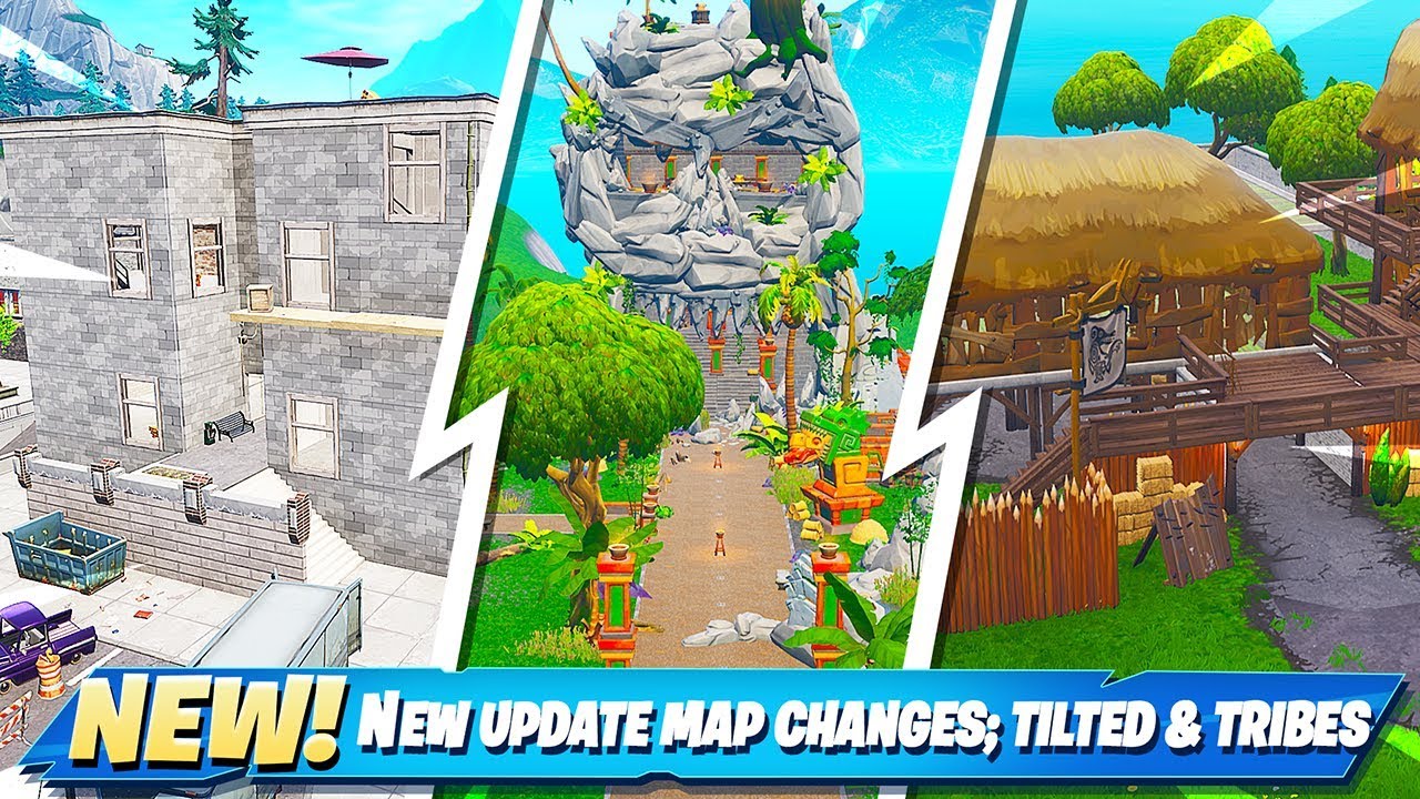 Secret Map Changes in New Fortnite Update! - YouTube