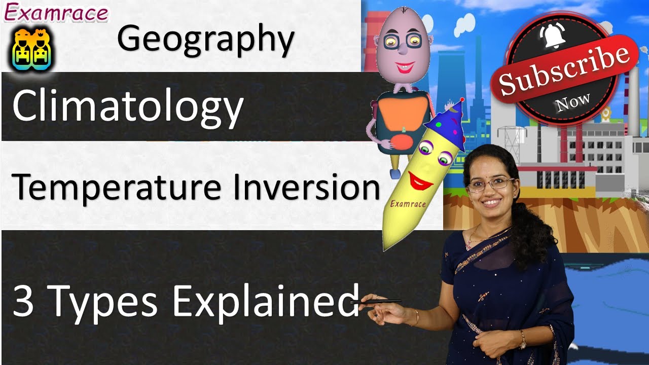 Temperature Inversion in Climatology - 3 Types Explained (Examrace - Dr ...