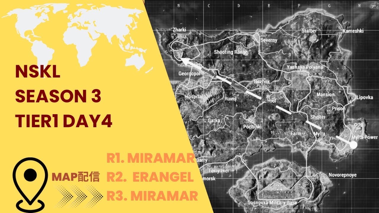 10/24 NSKL season3 Tier1 DAY4 R1【MAP配信】 - YouTube