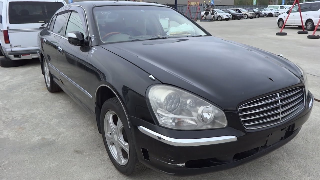 NISSAN CIMA F50 Junkyard car 日産 シーマ F50 - YouTube