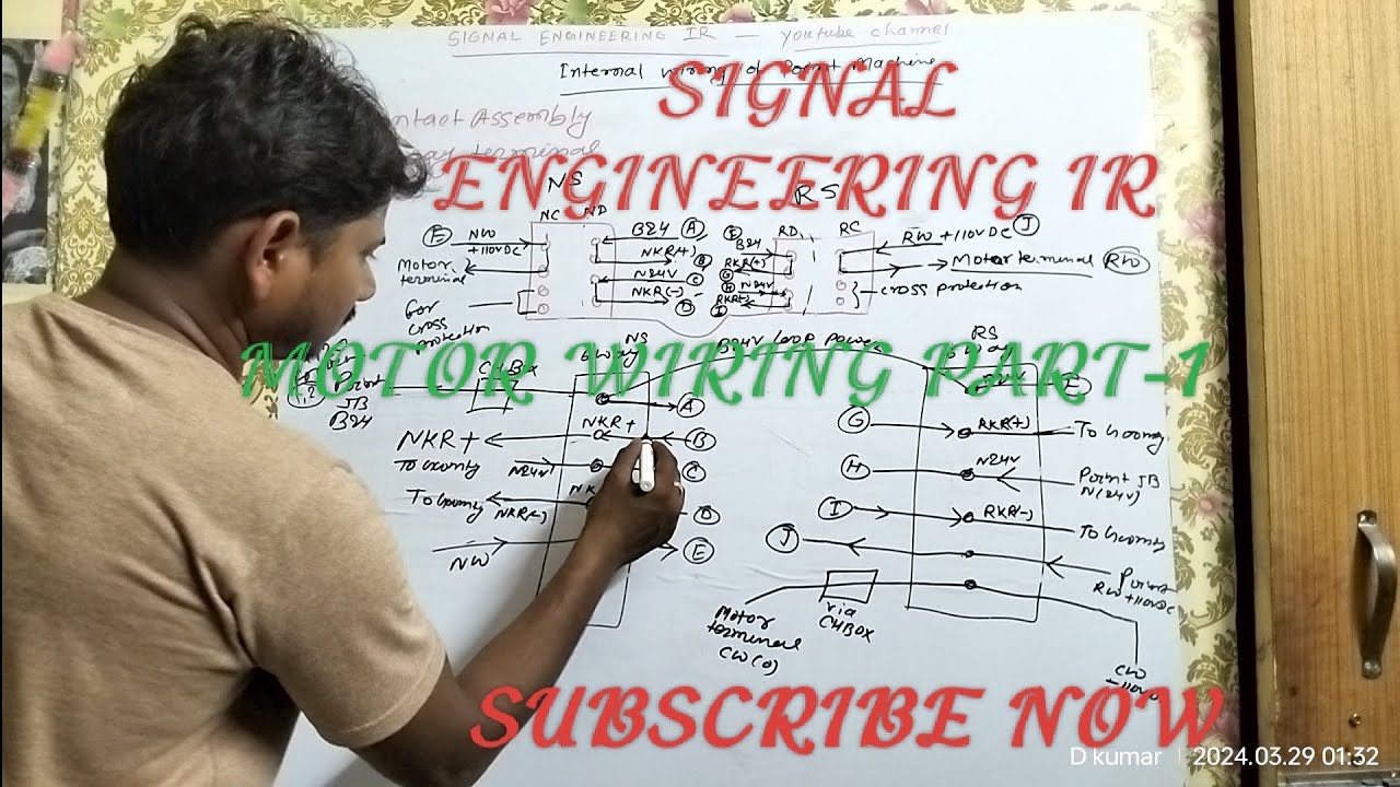 point machine internal Wiring part 01 RSPMW01 - YouTube