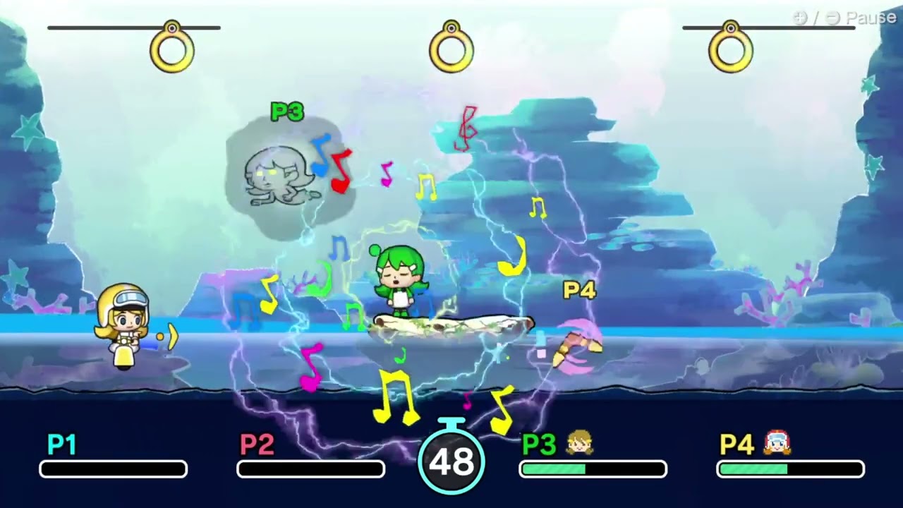 WarioWare Get It Together!: Frenemy Frenzy 4 Player Netplay Game 4 ...