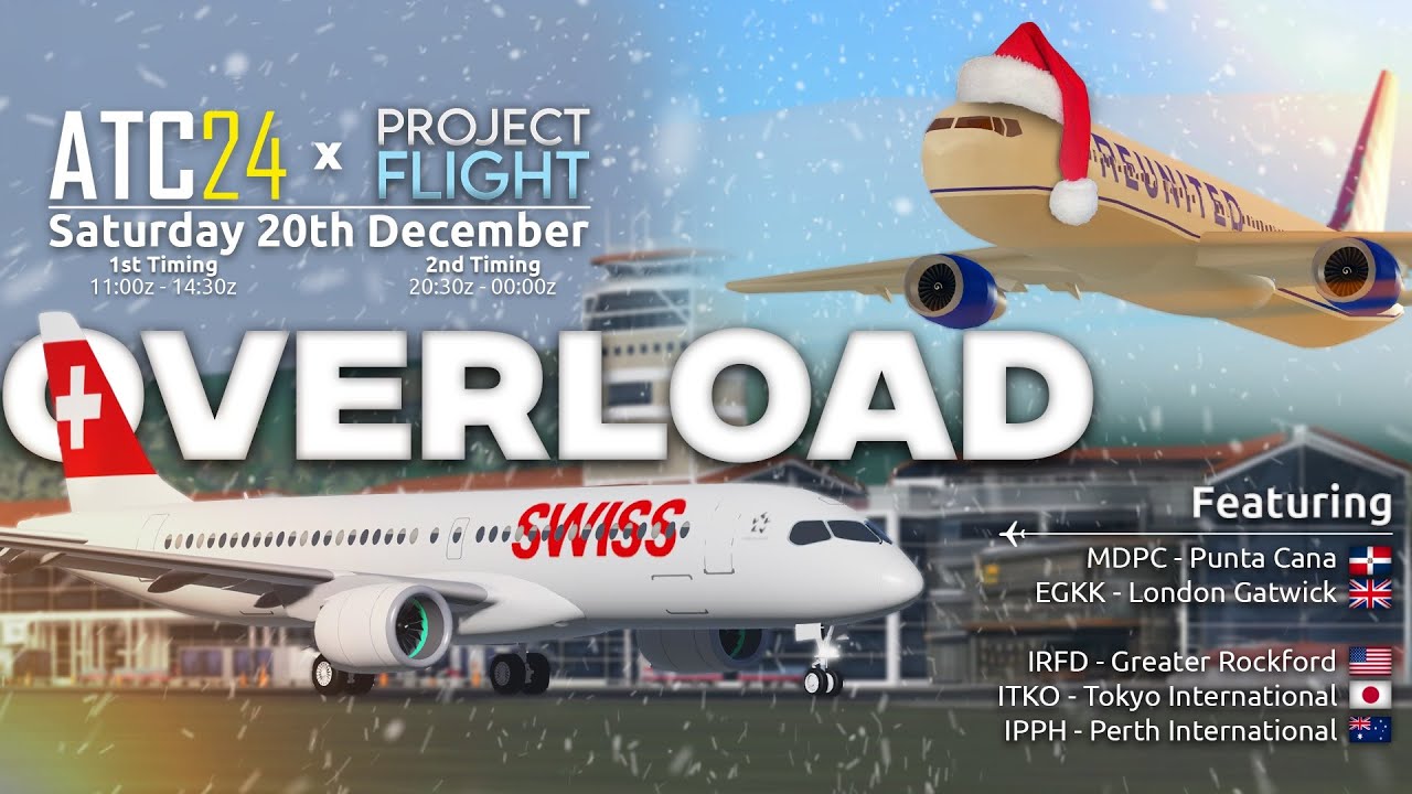 PFATC X ATC 24 Overload Event Timelapse | IRFD view | ATC 24 Event ...
