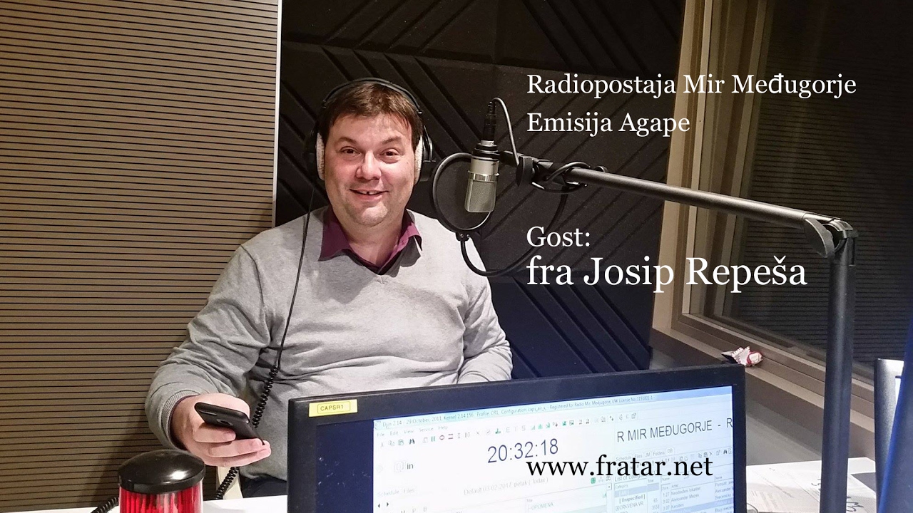 fra Josip Repeša u emisiji Agape - YouTube