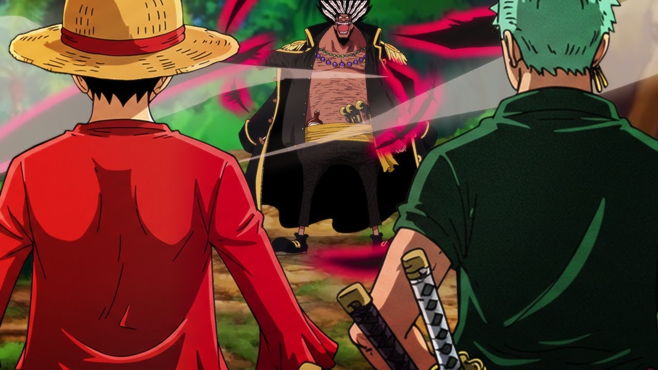 Luffy and Zoro Meet Rocks D. Xebec for the First Time - YouTube