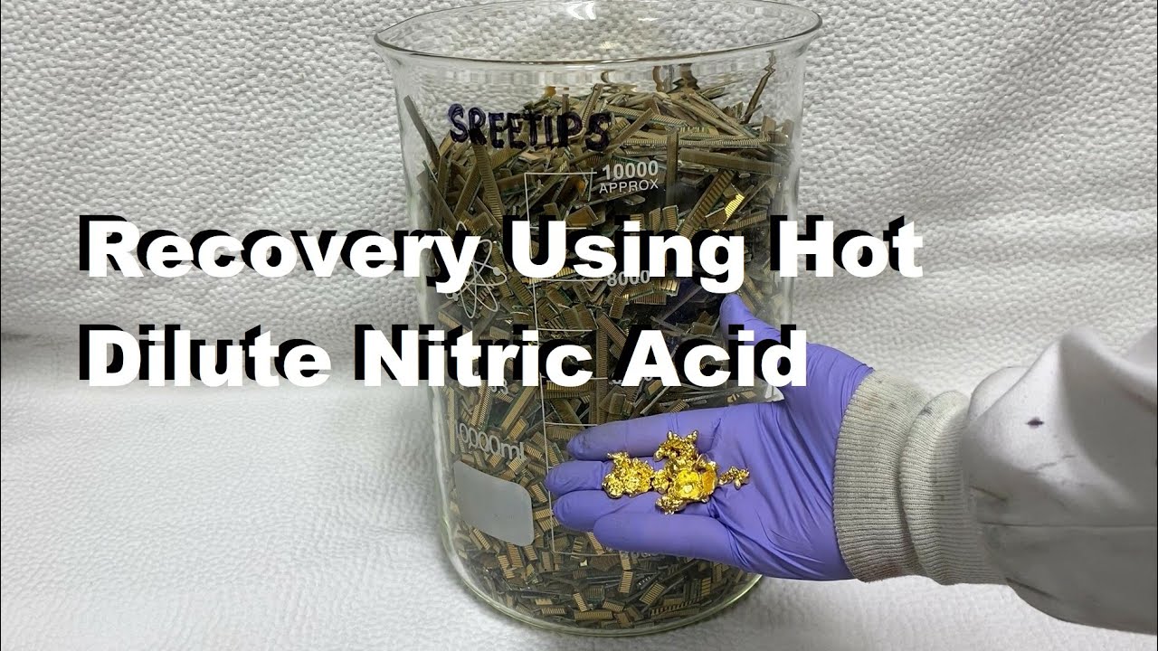 Pure GOLD From Computer Scrap COMPLETE PROCESS - YouTube