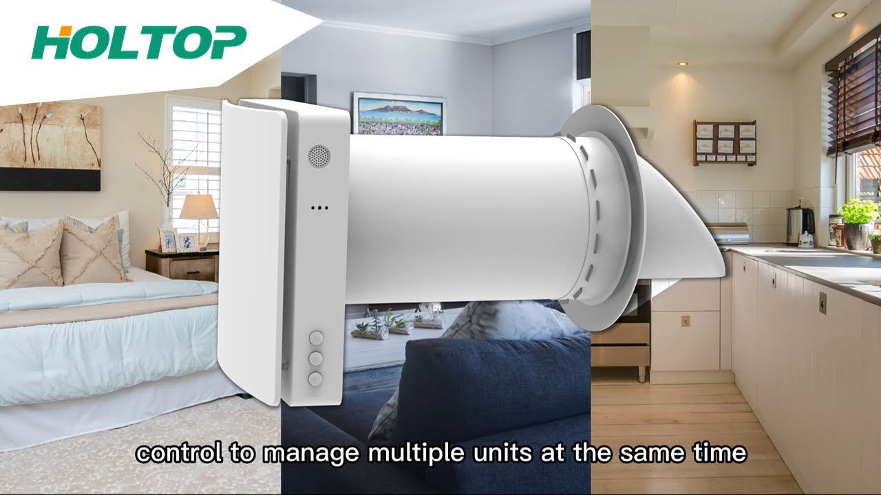 The Ultimate Decentralized Ventilation With Heat Recovery Single Room