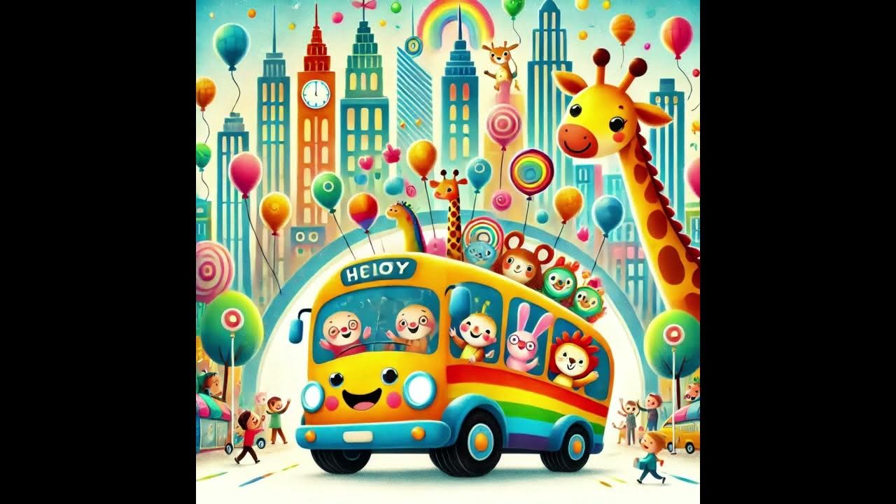 Bus Song Beep Beep Let’s Go! The Fun Bus Song - YouTube