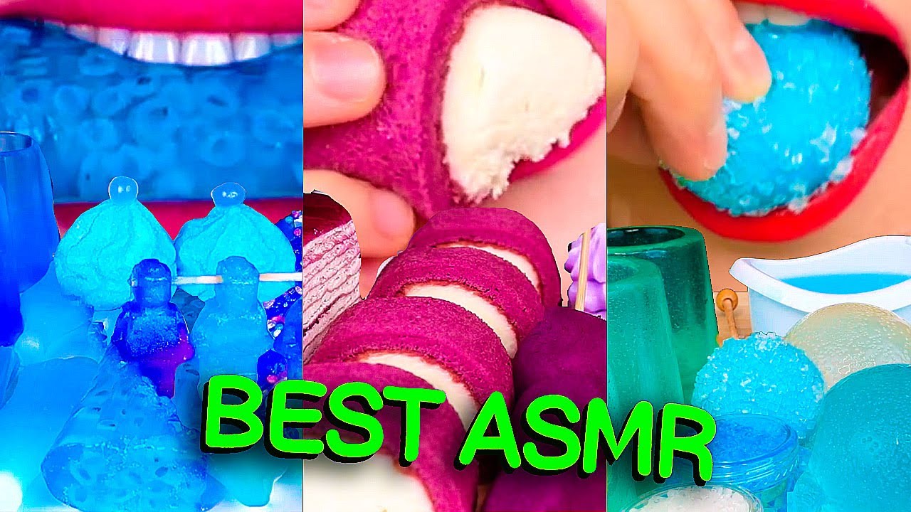 Best of Asmr eating compilation - HunniBee, Jane, Kim and Liz, Abbey ...