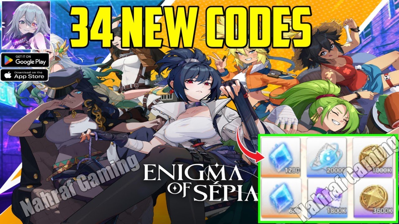Don't Miss⚡Enigma of Sépia New Gift Codes | Enigma of Sépia Codes - How ...