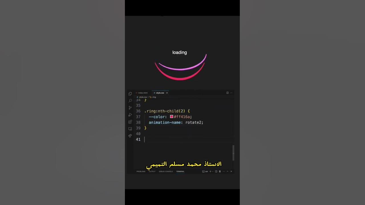 Colorful Loadercssanimation Css Html Youtube