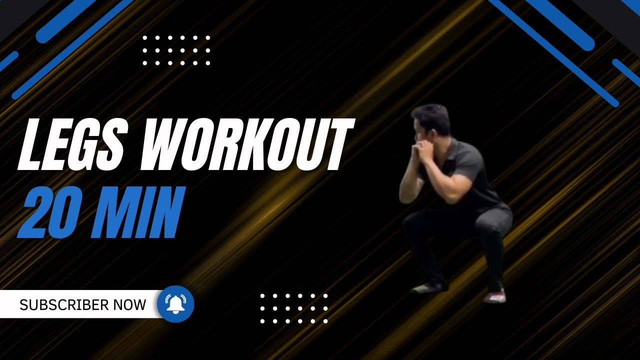 20 Min Legs Workout: Boost Your Lower Body Strength - YouTube