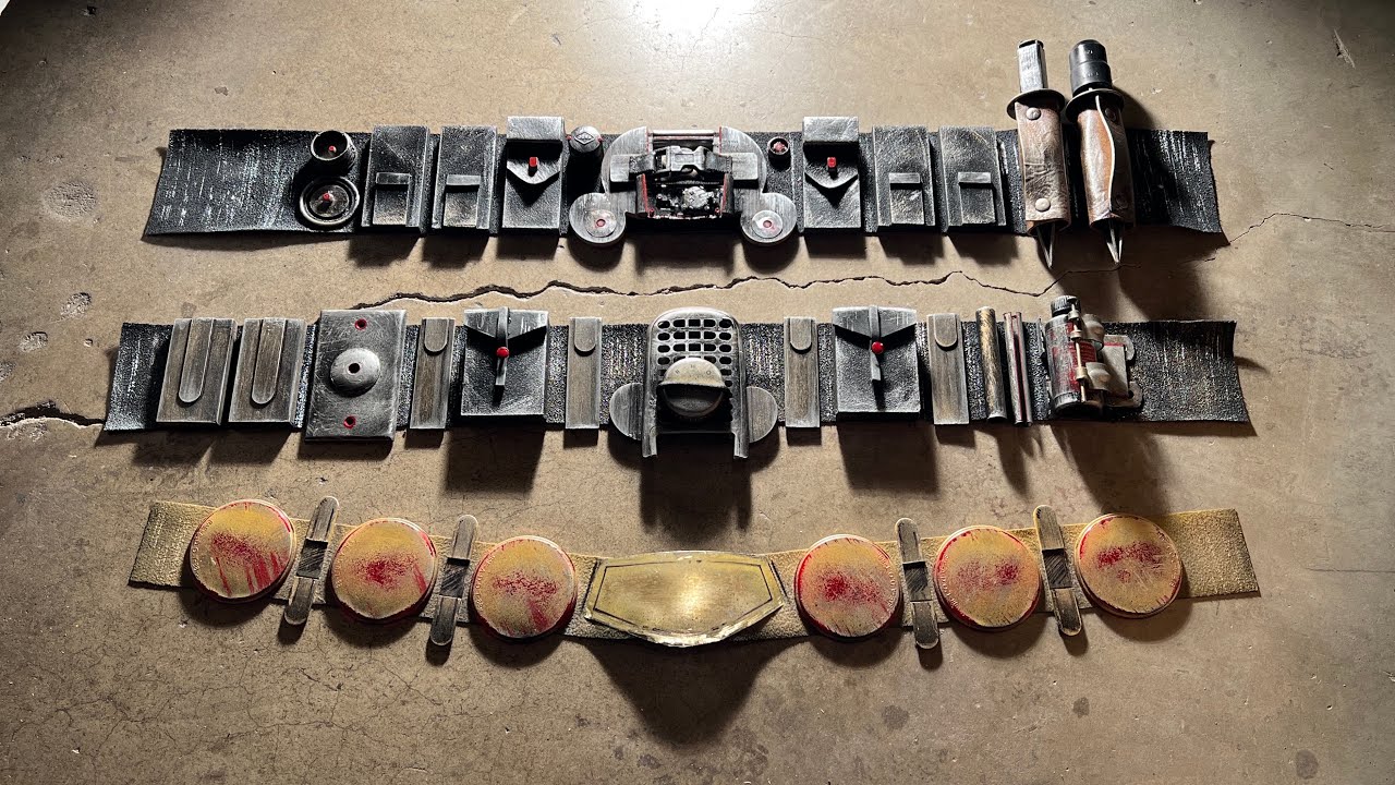 DIY Generic Batman Utility Belts - YouTube
