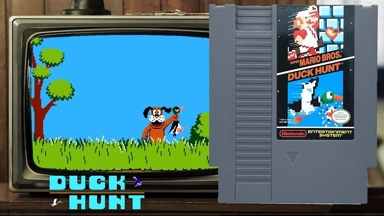 Duck Hunt on a Retro TV – NES Gameplay in 1080p (No Commentary ...