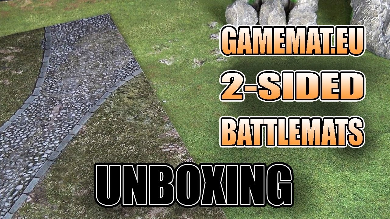 2 Sided Gamemats: Better That One? REVIEW - YouTube