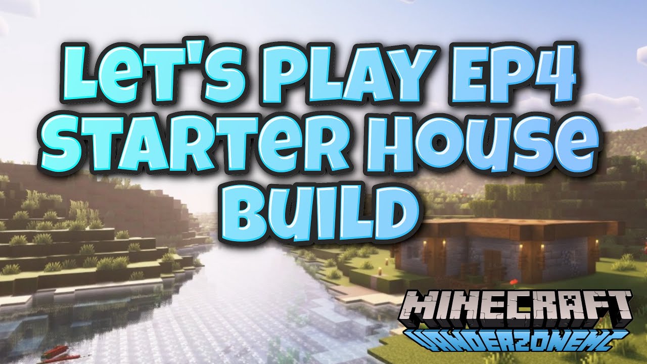 Starter House Build - Lets Play Minecraft EP4 #minecraft #minecraftjava #survival #letsplay ...