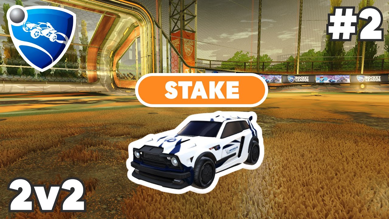 Stake Ranked 2v2 PRO Replay #2 - Rocket League Replays - YouTube