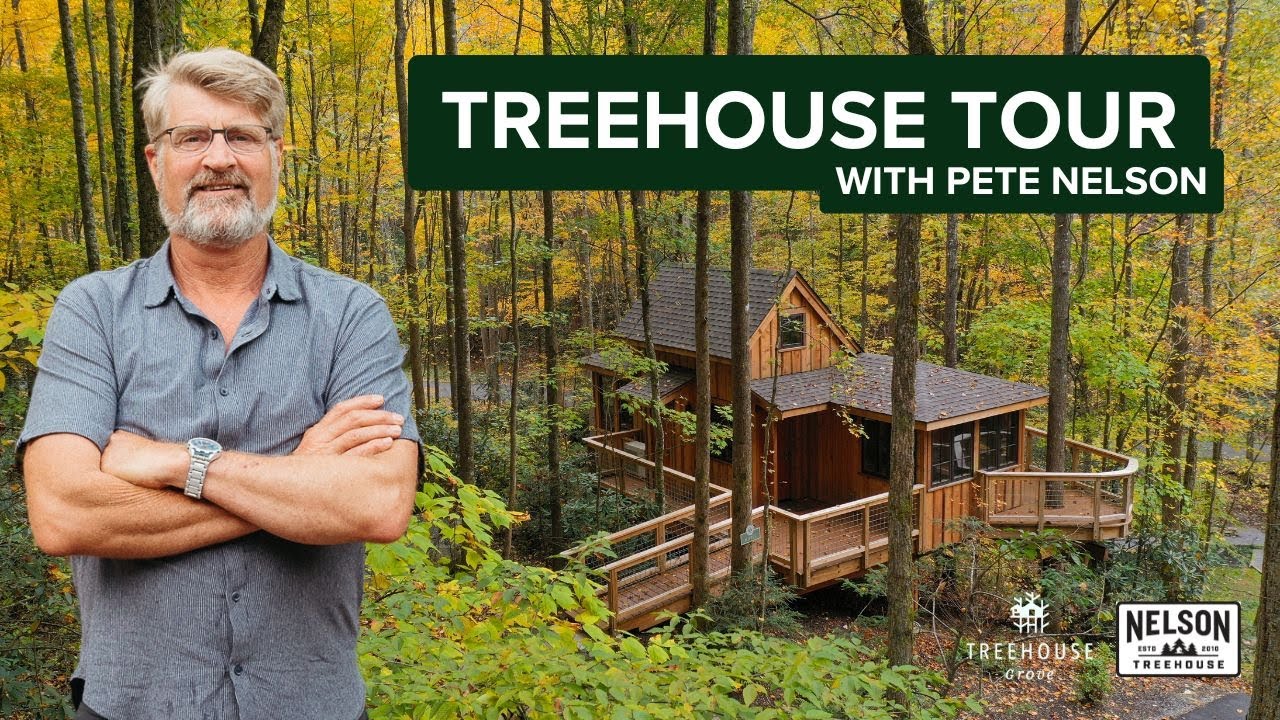 The Maple Treehouse Tour | Treehouse Grove - YouTube