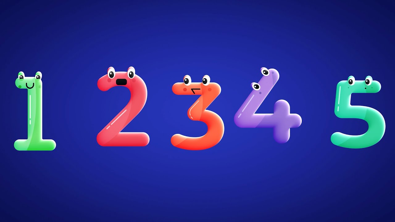 Numbers Song - NEW Short Version - Number Rhymes For Children - YouTube