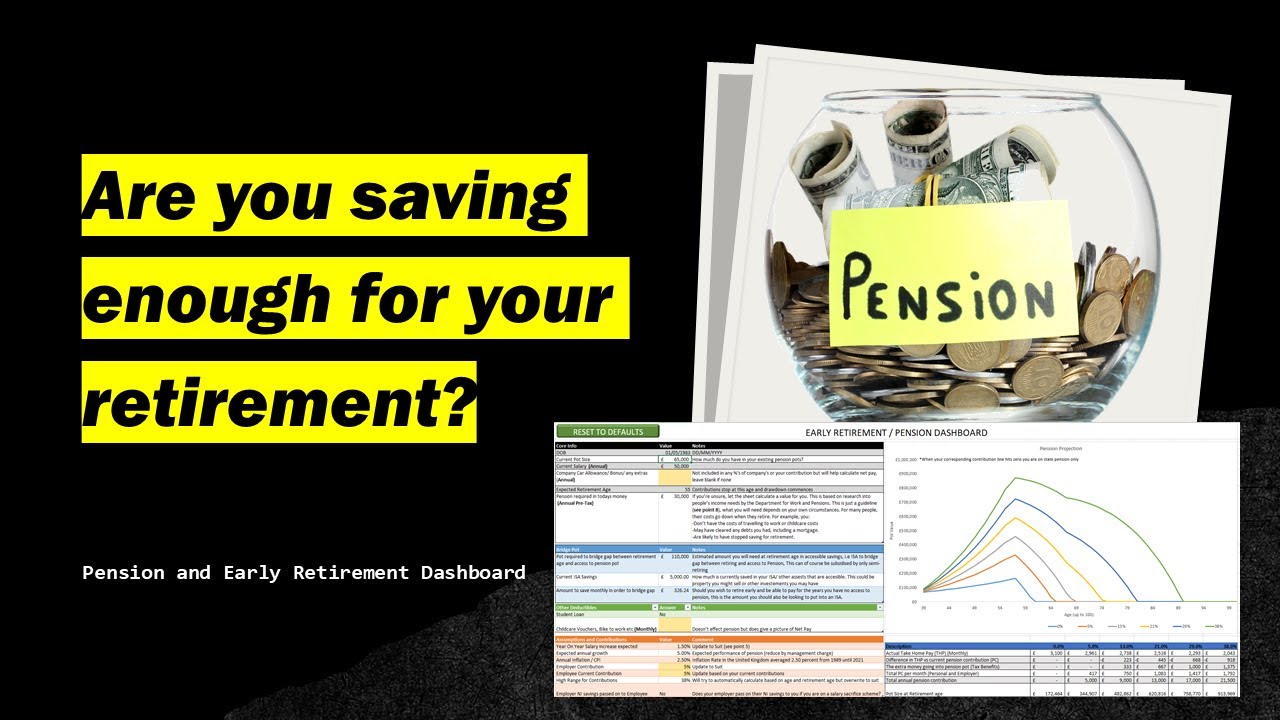 Pension Dashboard - The best UK pension calculator, make sure you have ...