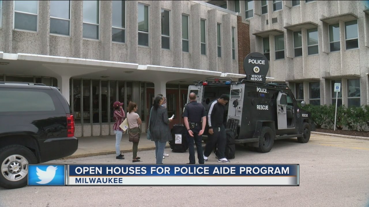 Open houses for police aide program - YouTube
